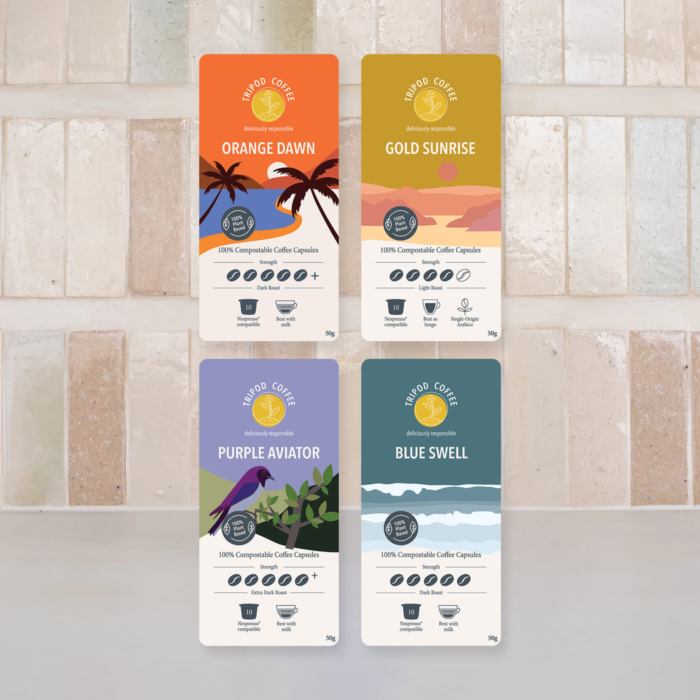 Buy Tripod Sample Collection 50 Pack – Tripod Coffee
